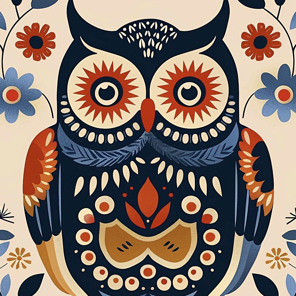 Flora & Fauna Folk Art - doingly | Art Prints