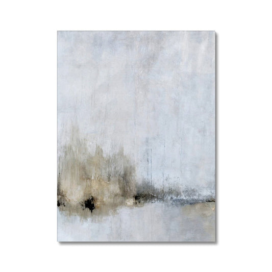 Minimalist Gray - Abstract Canvas Print by doingly | Art Prints