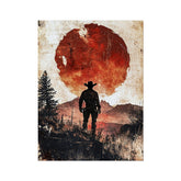 Sunset Wrangler - New Canvas Print by doingly | Art Prints
