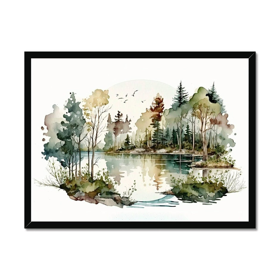 Nature's Serenity - Cozy Forest 3 - Landscapes Poster Print by doingly ...