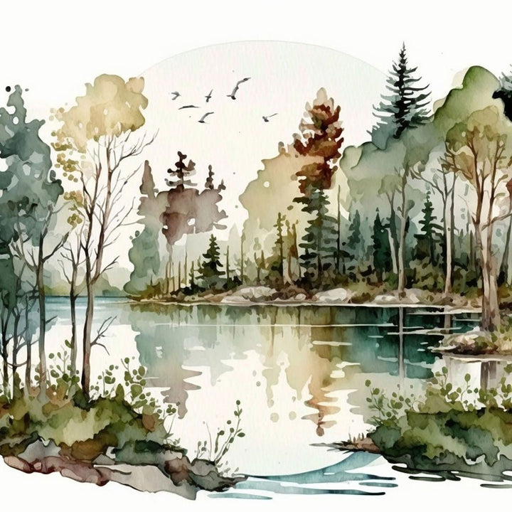 Nature's Serenity - Cozy Forest 3 - Landscapes Poster Print by doingly ...