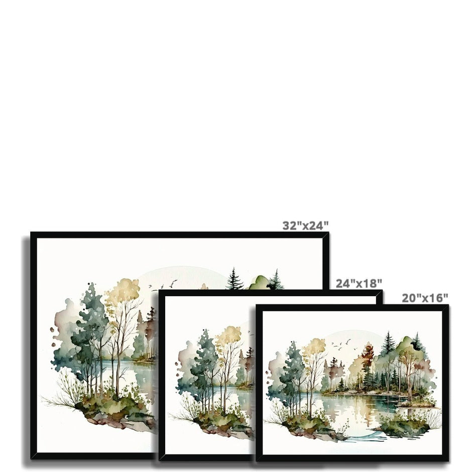 Nature's Serenity - Cozy Forest 3 - Landscapes Poster Print by doingly ...